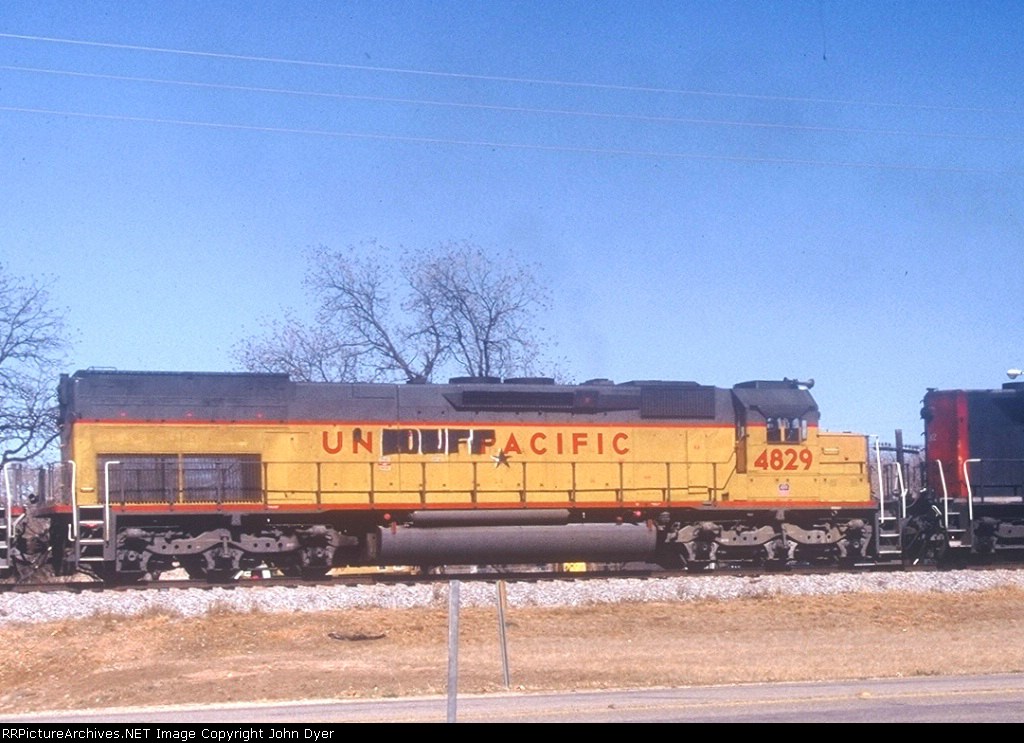 SSW 9268 to SP 6852 to 4829 Now UP 2861